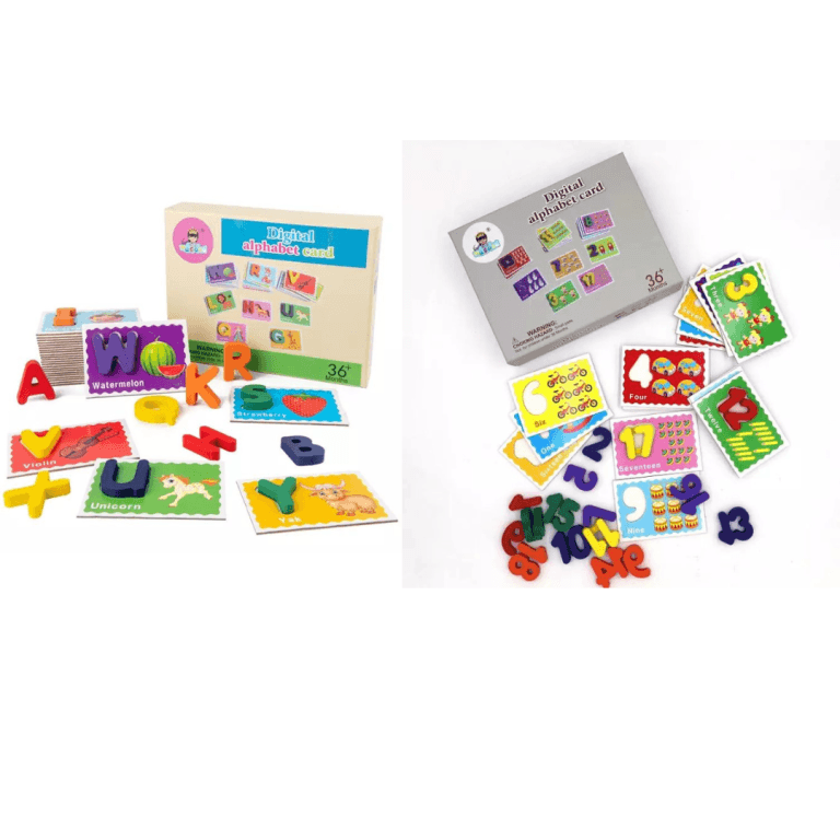 Digital Alphabet & Number Cards - Monty Maestro
