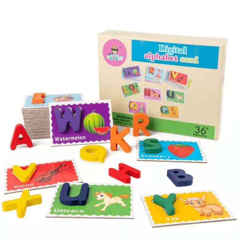 Digital Alphabet & Number Cards - Monty Maestro