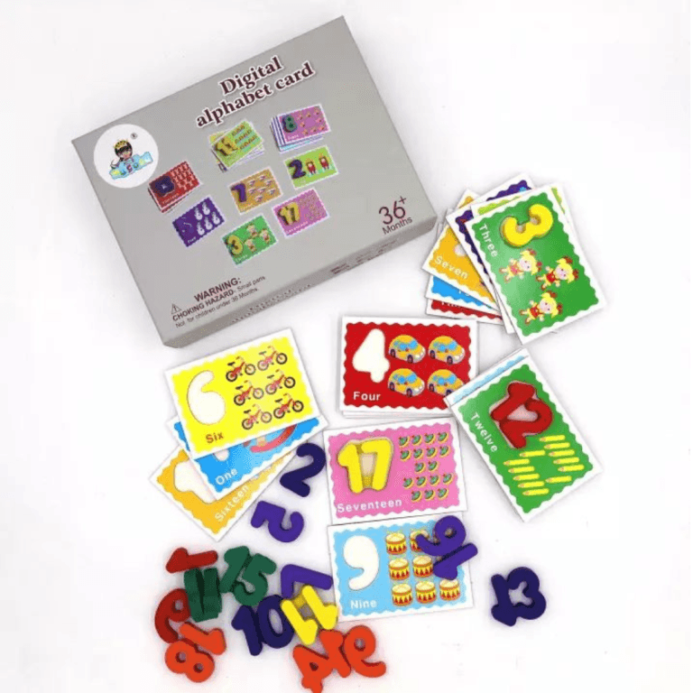 Digital Alphabet & Number Cards - Monty Maestro