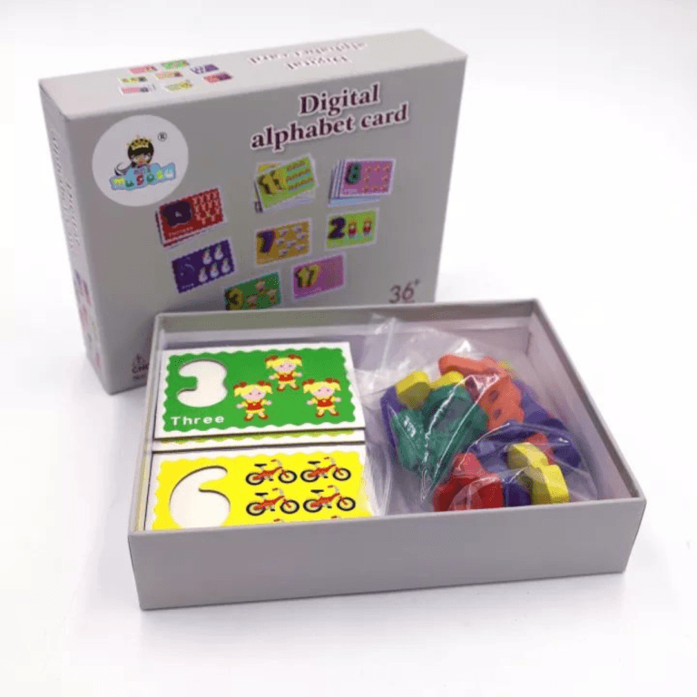 Digital Alphabet & Number Cards - Monty Maestro
