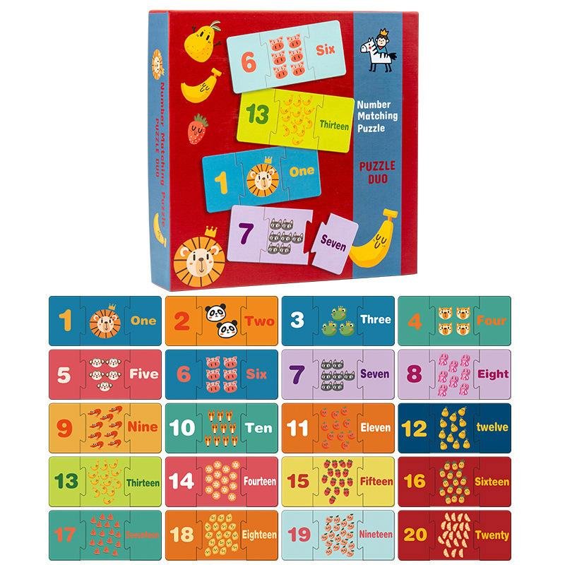 Number Matching Puzzle - Monty Maestro