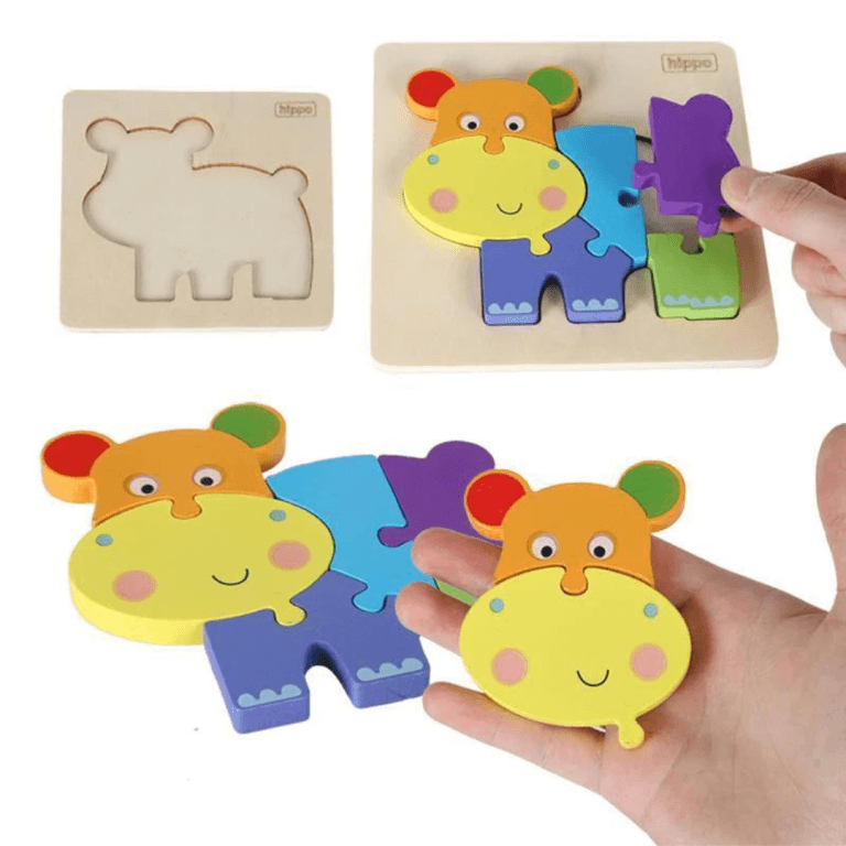Picture Puzzles With Name Tags ( 6 Piece Puzzle ) - Monty Maestro