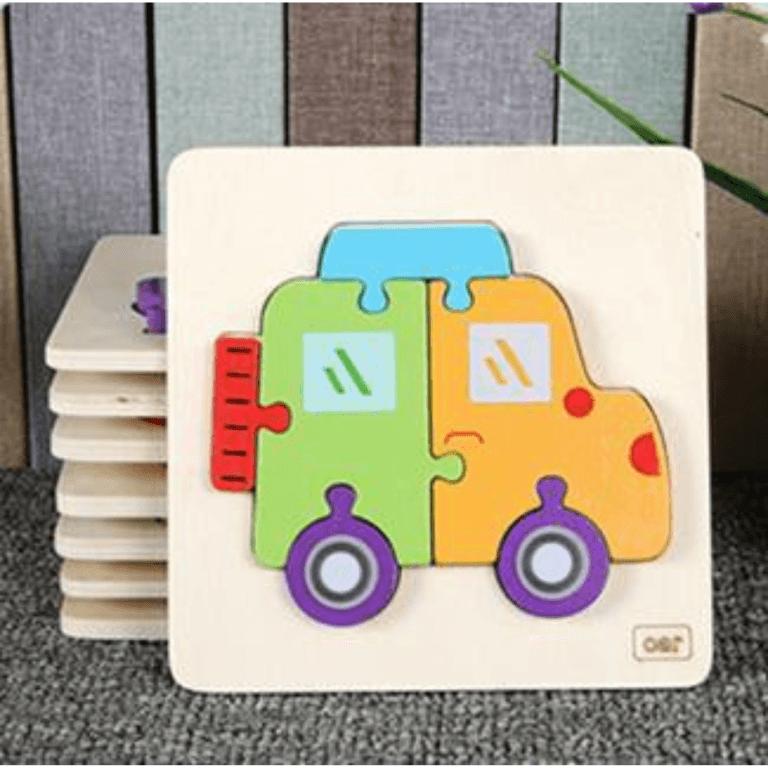 Picture Puzzles With Name Tags ( 6 Piece Puzzle ) - Monty Maestro