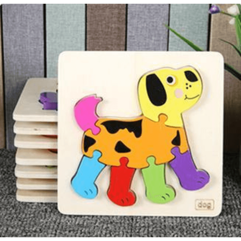 Picture Puzzles With Name Tags ( 6 Piece Puzzle ) - Monty Maestro