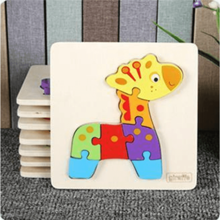 Picture Puzzles With Name Tags ( 6 Piece Puzzle ) - Monty Maestro