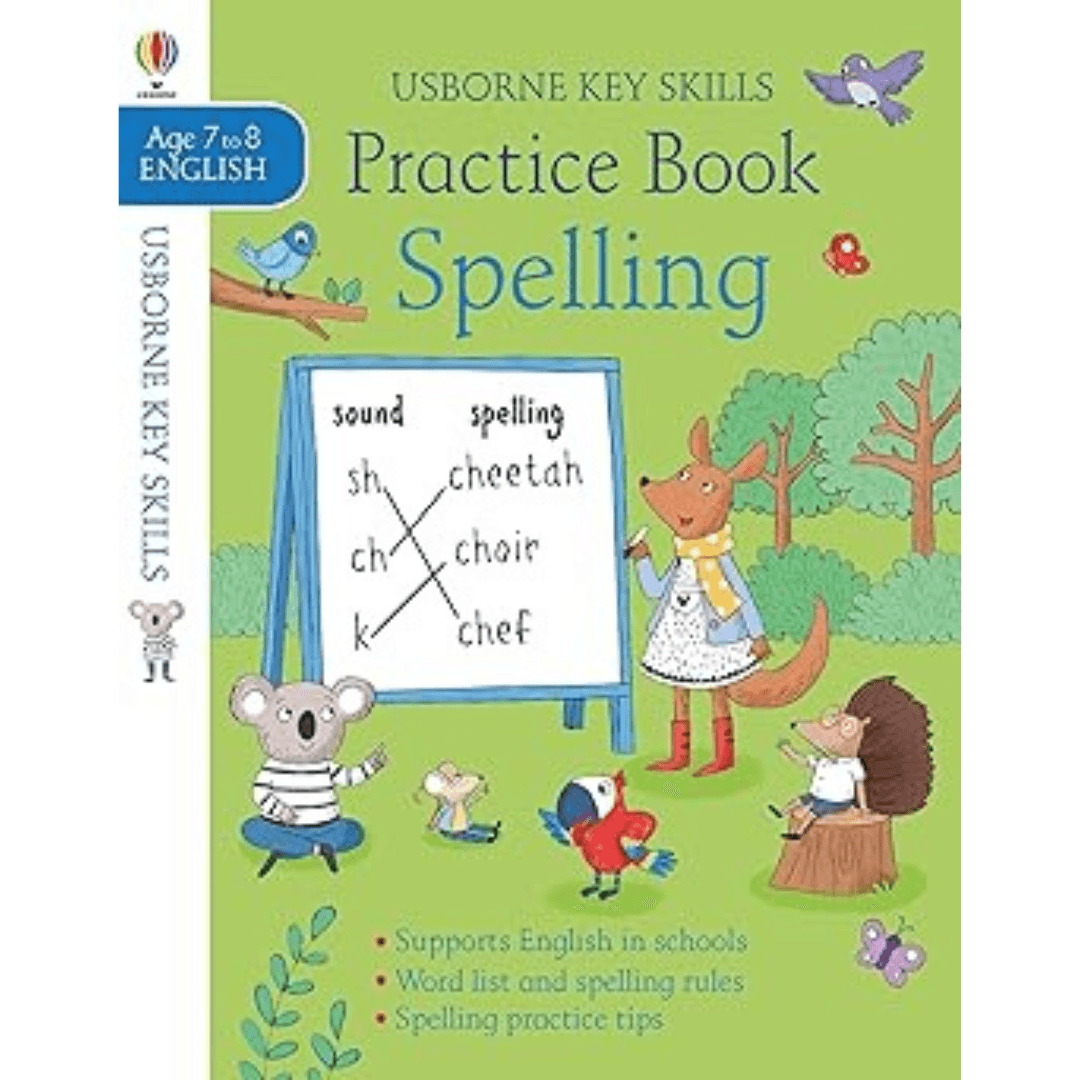 Important Spelling Practice Book 7 - 8 ( Key Skills) - Monty Maestro