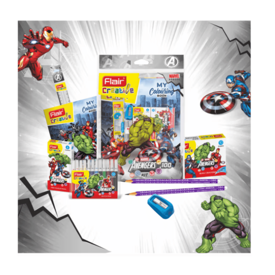 New Avengers Stationary Kit Monty Maestro
